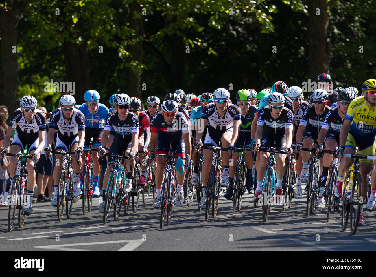 Liverpool, Merseyside, UK 7th September, 2014. Tour of Britain ...