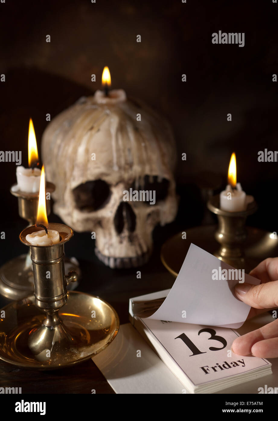 Friday 13th calendar hi-res stock photography and images - Alamy