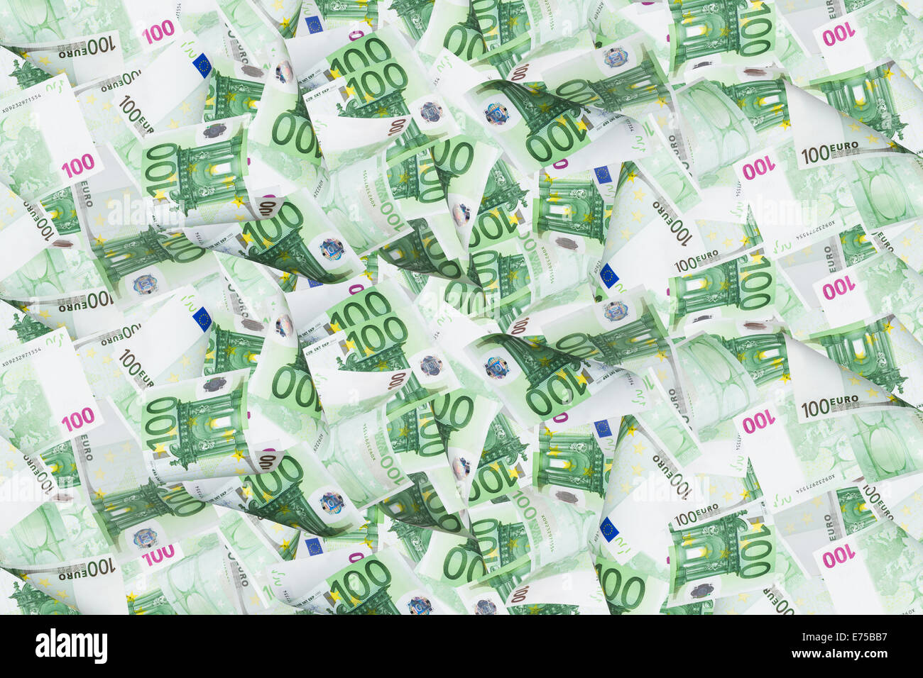 Full of euro money banknotes as texture Stock Photo - Alamy