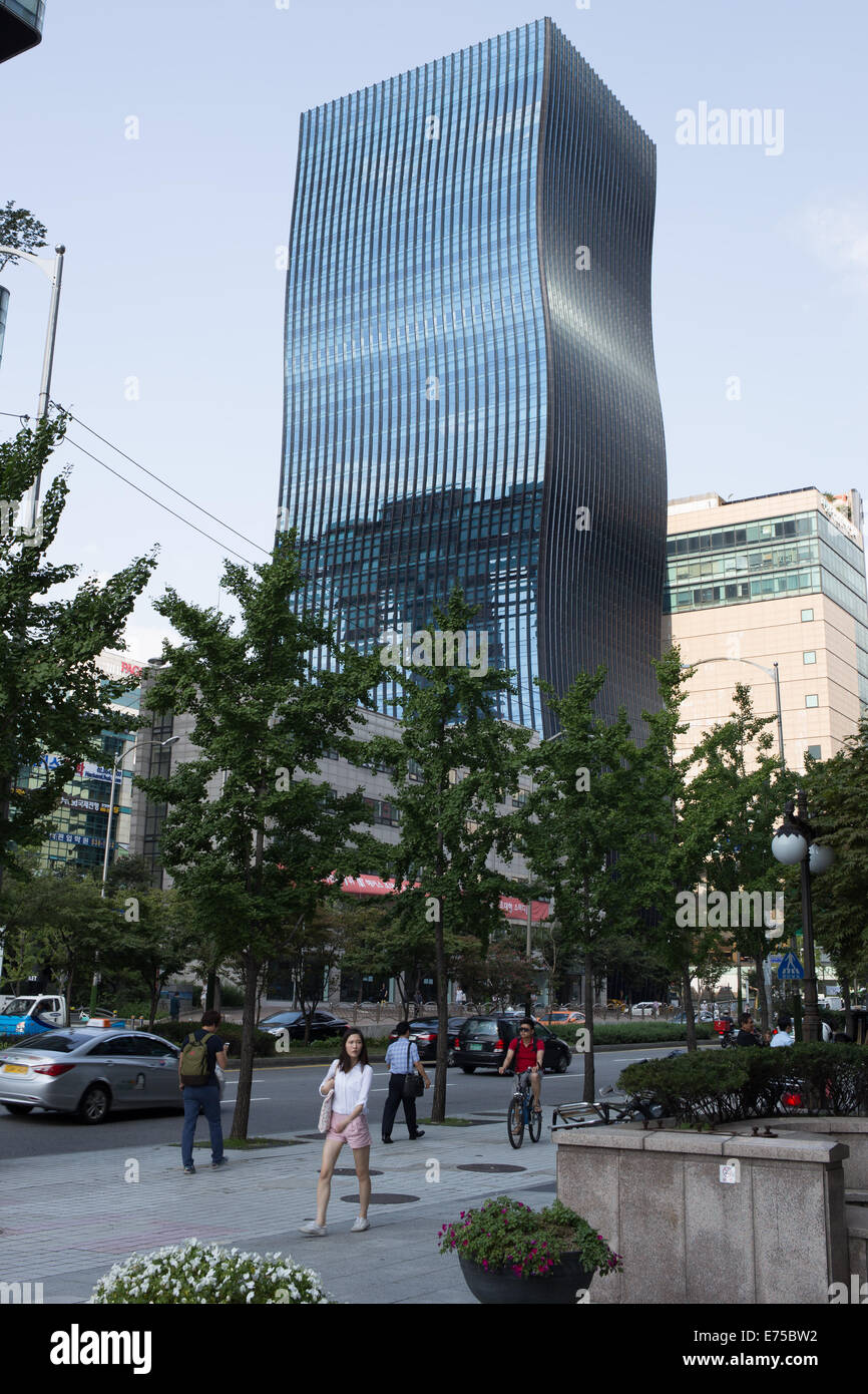 GT Tower East, Seoul South Korea. Architect: ArchitectenConsort Stock ...