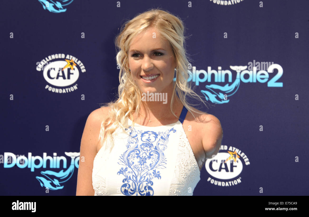 Los Angeles, California, USA. 6th Sep, 2014. Bethany Hamilton attending ...