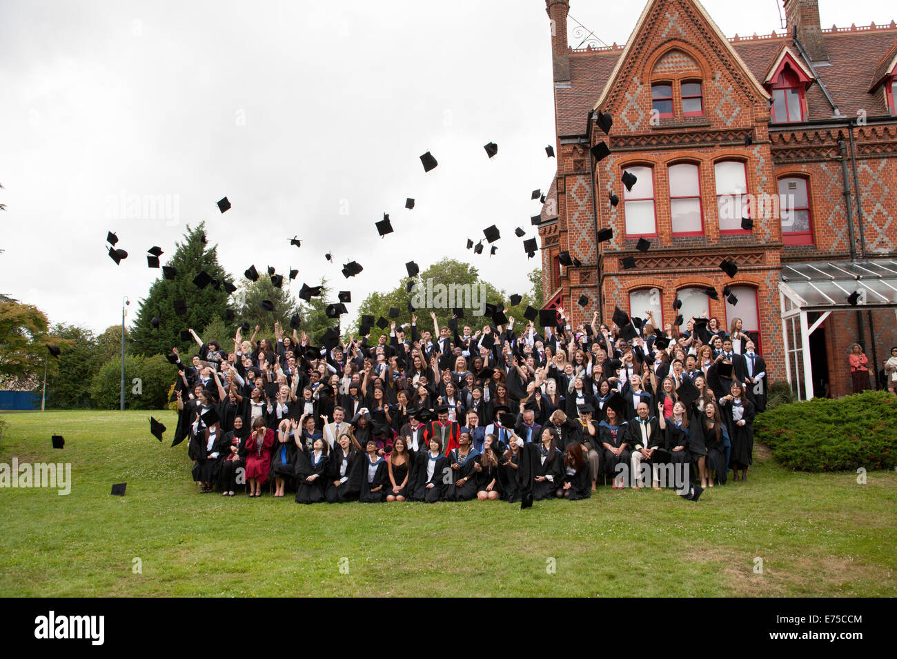 Graduation at Reading University Stock Photo - Alamy