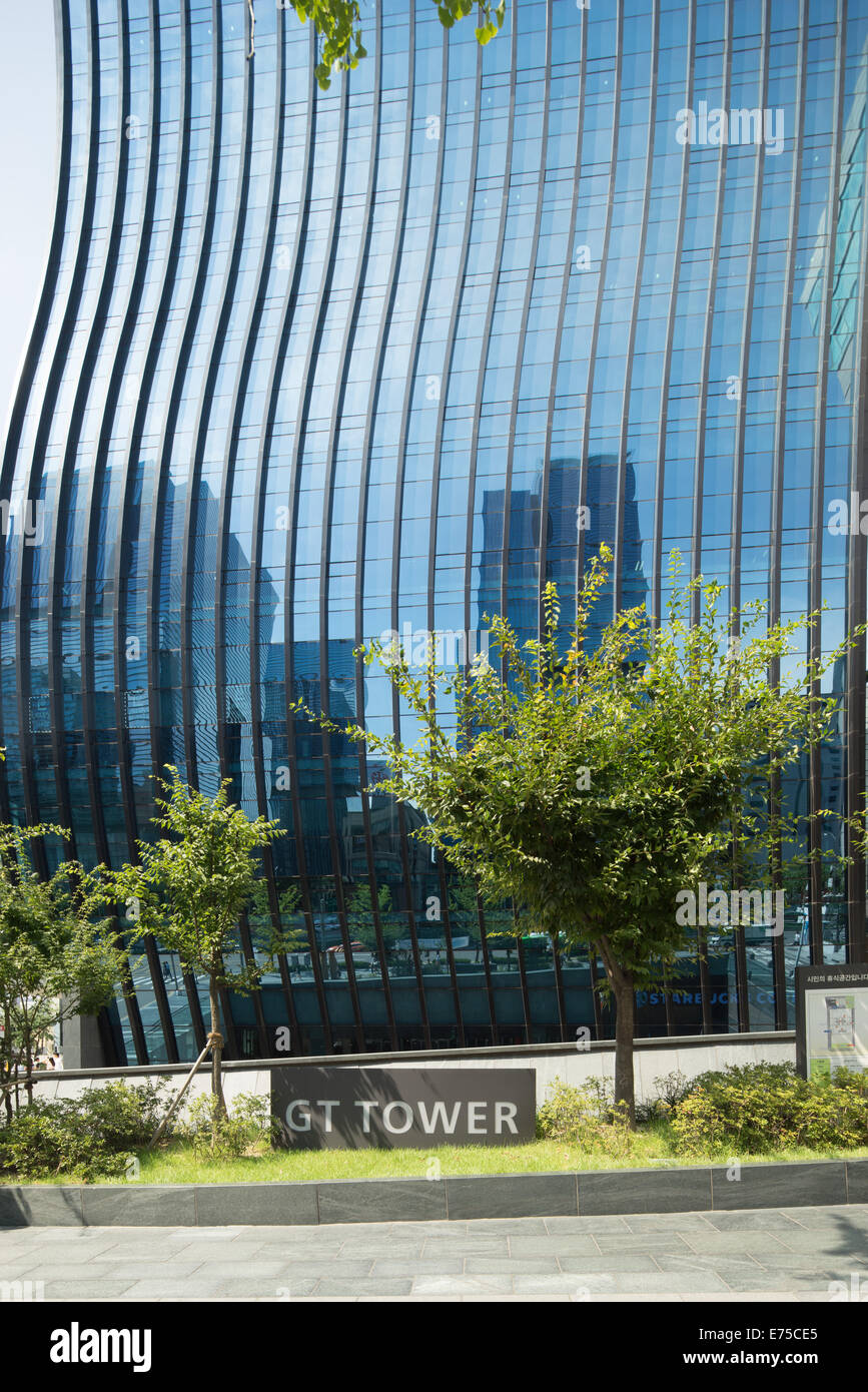 GT Tower East, Seoul South Korea. Architect: ArchitectenConsort Stock ...