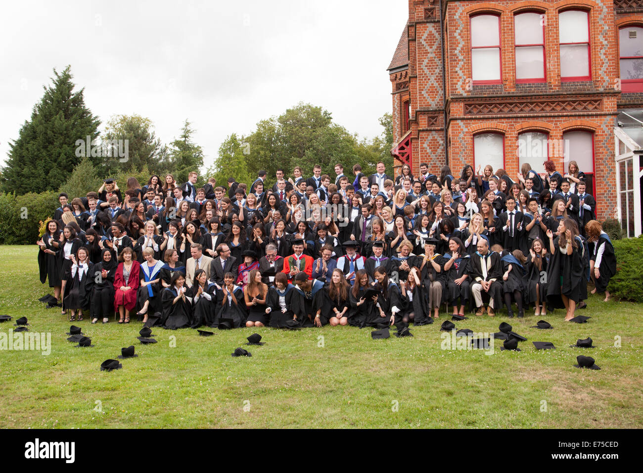 Graduation at Reading University Stock Photo - Alamy