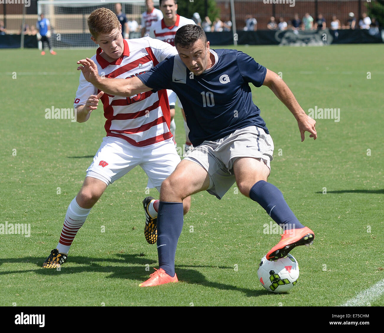 Washington, DC, USA. 7th Sep, 2014. 20140907 - Georgetown forward ...
