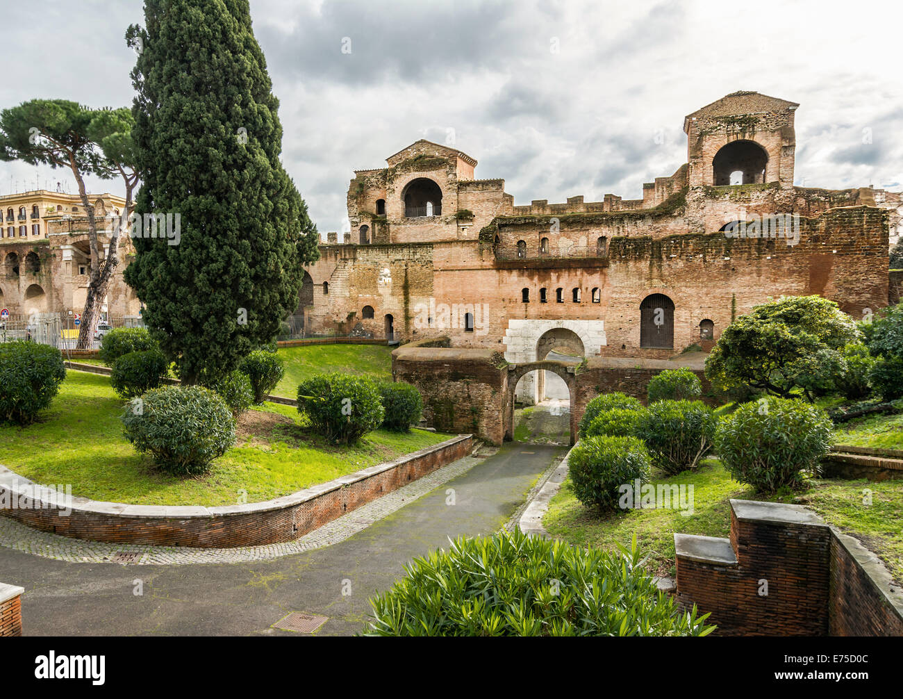 The Porta Asinaria is a gate in the Aurelian Walls of Rome. It was ...
