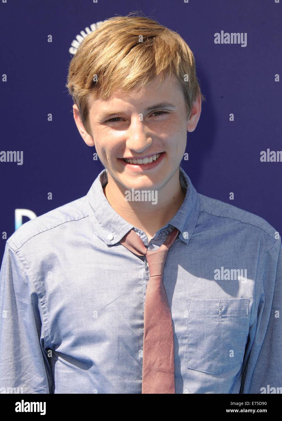 Los Angeles, CA, USA. 7th Sep, 2014. Nathan Gamble at arrivals for ...