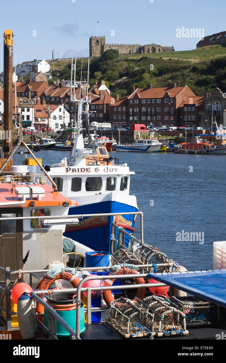 Whitby port, North Yorkshire, UK Stock Photo - Alamy