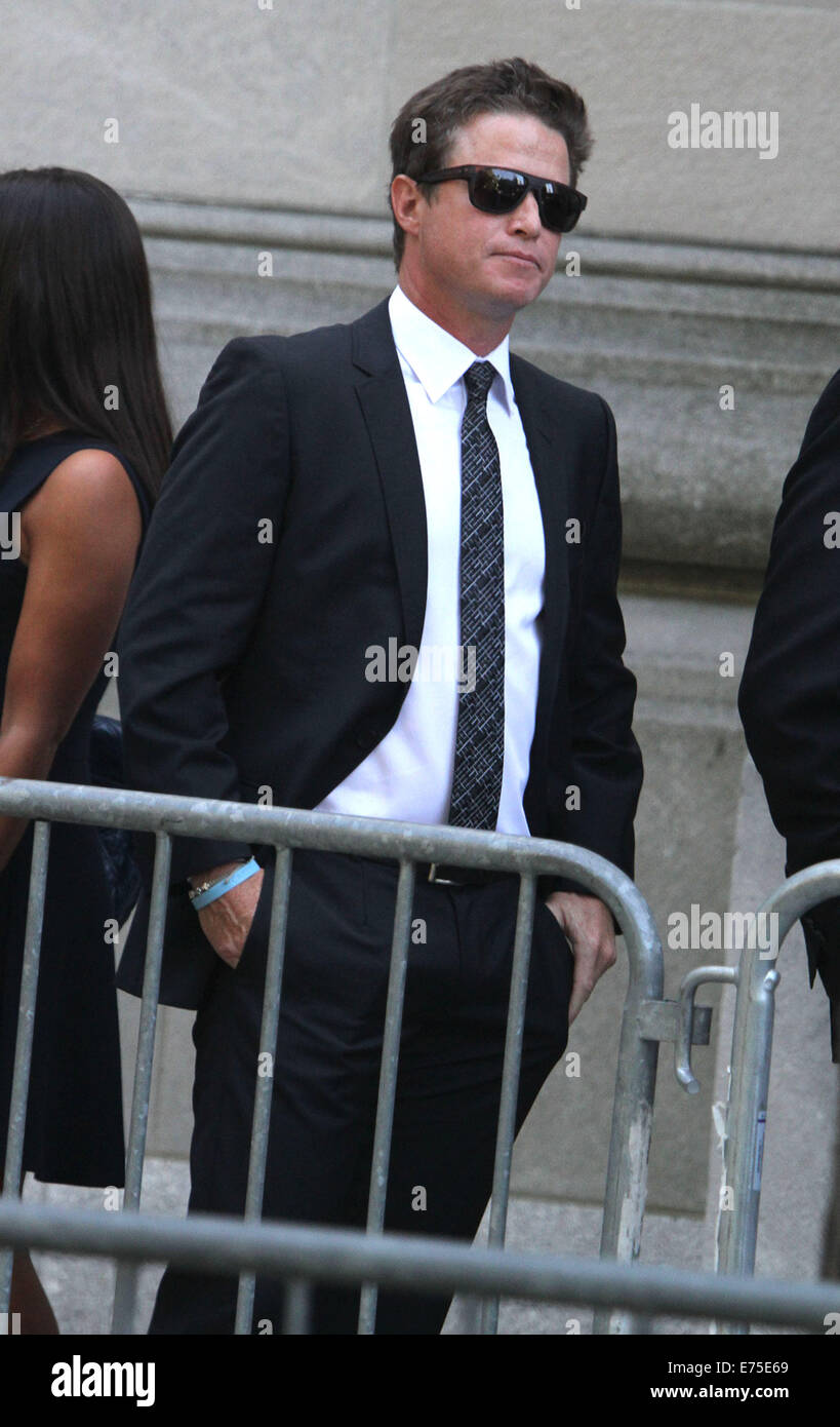 New York, New York, USA. 6th Sep, 2014. BILLY BUSH arrives for the ...