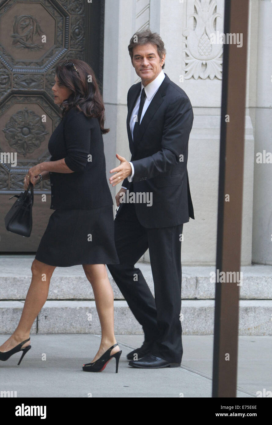 New York, New York, USA. 6th Sep, 2014. DR. MEHMET OZ and his wife LISA ...