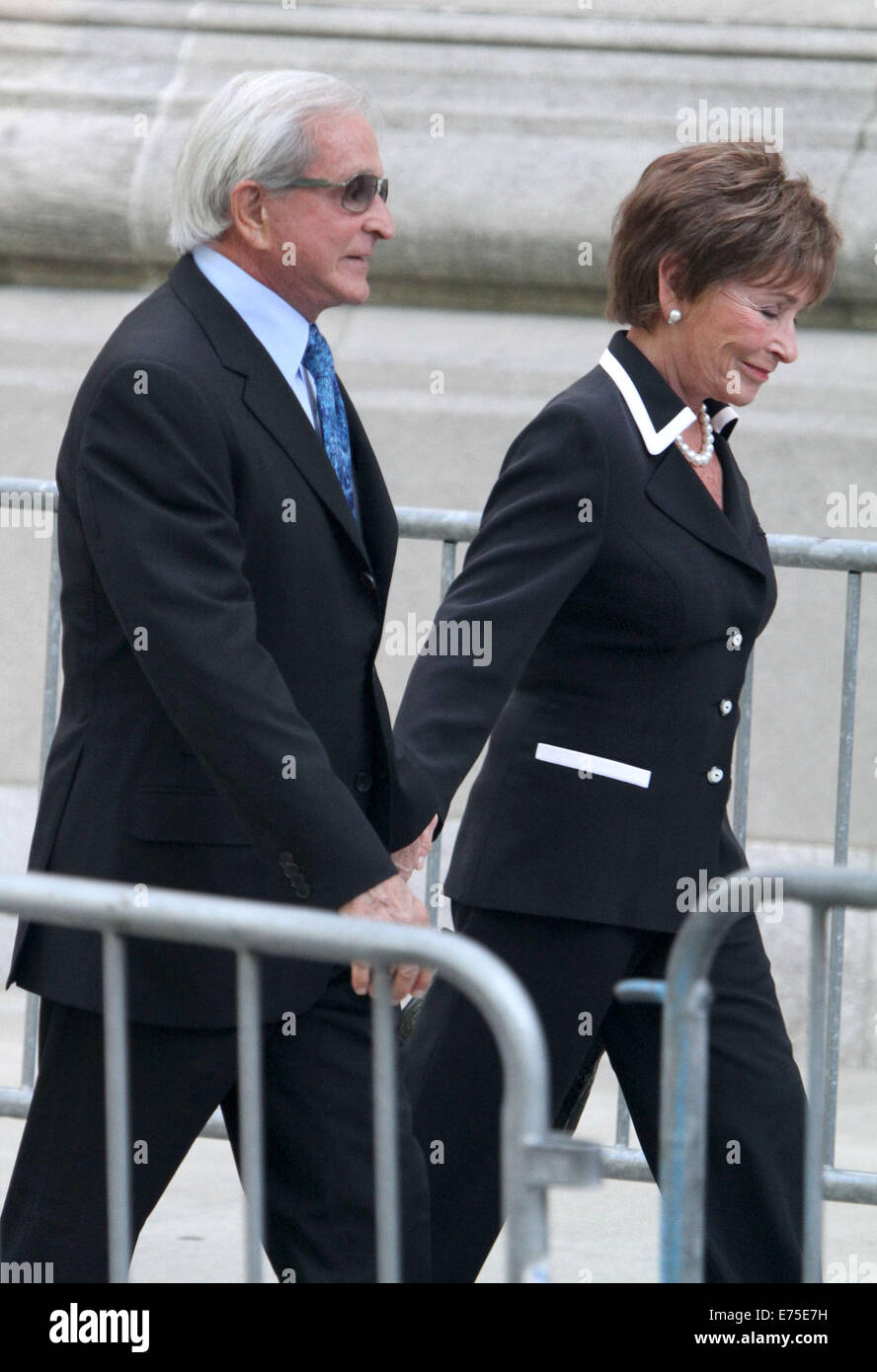 Judge Judy And Joan Rivers Judge Judy And Husband Hi Res Stock