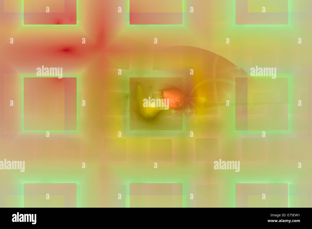 A abstract fractal background created using the recursive fractal flame ...