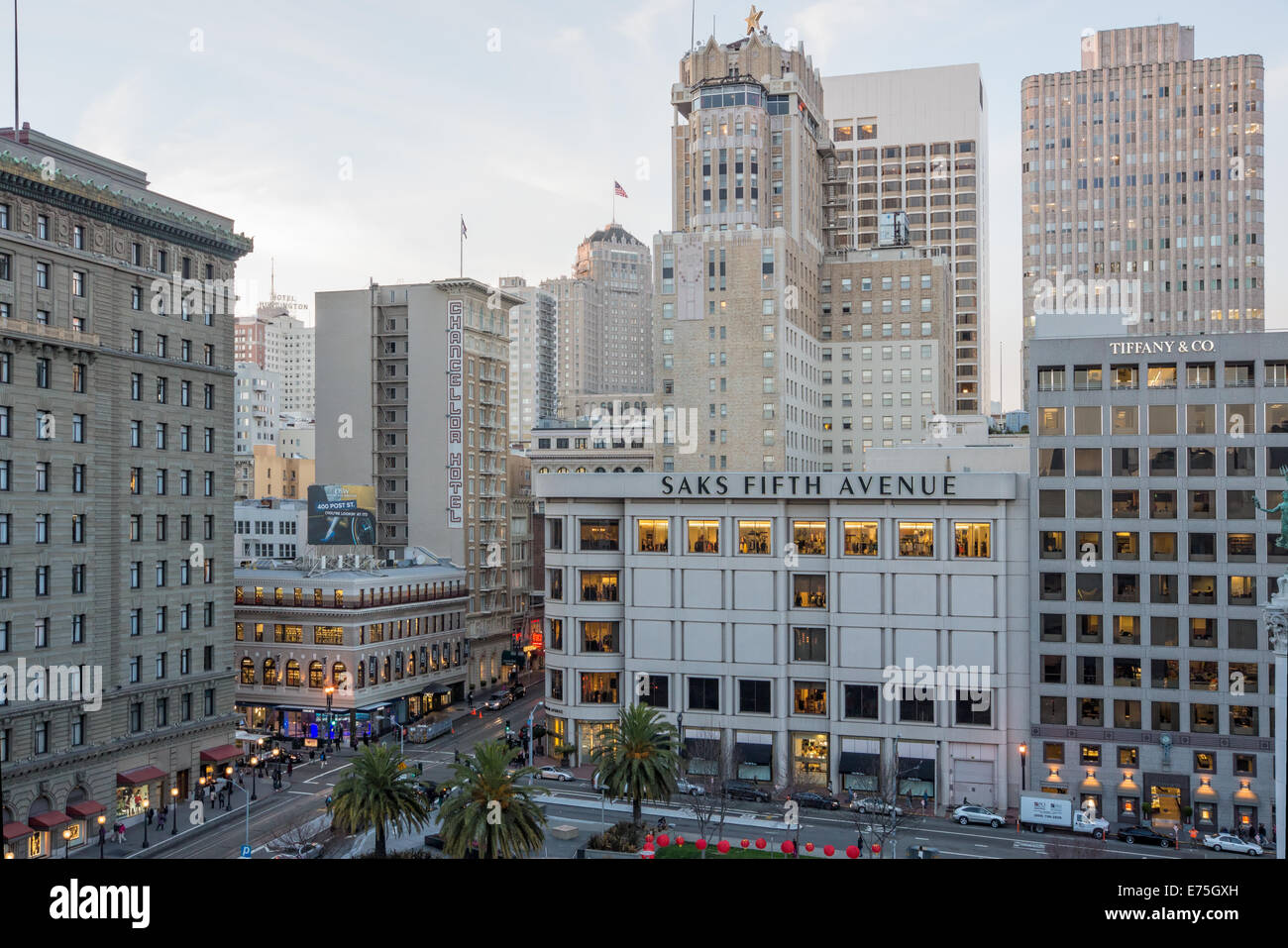Sf union square hi-res stock photography and images - Alamy