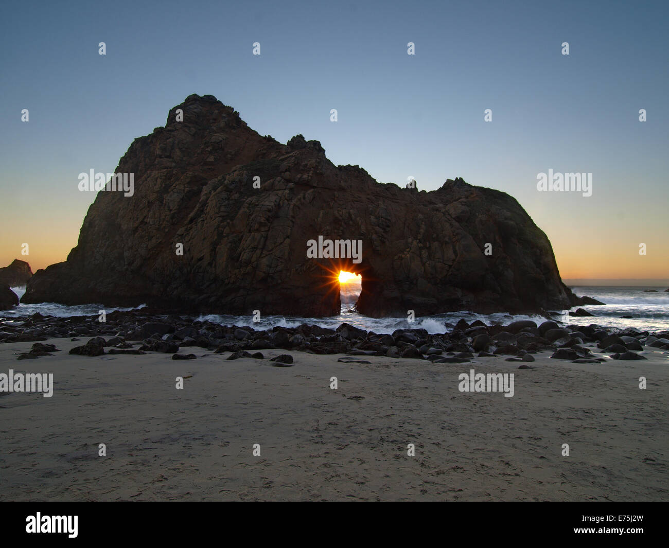 Pfeiffer Beach Big Sur California Stock Photo - Alamy