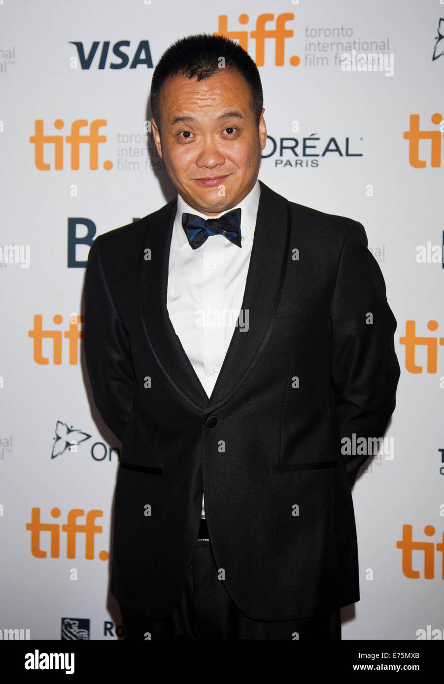 Toronto, Canada. 7th Sep, 2014. Director Ning Hao poses for photos ...