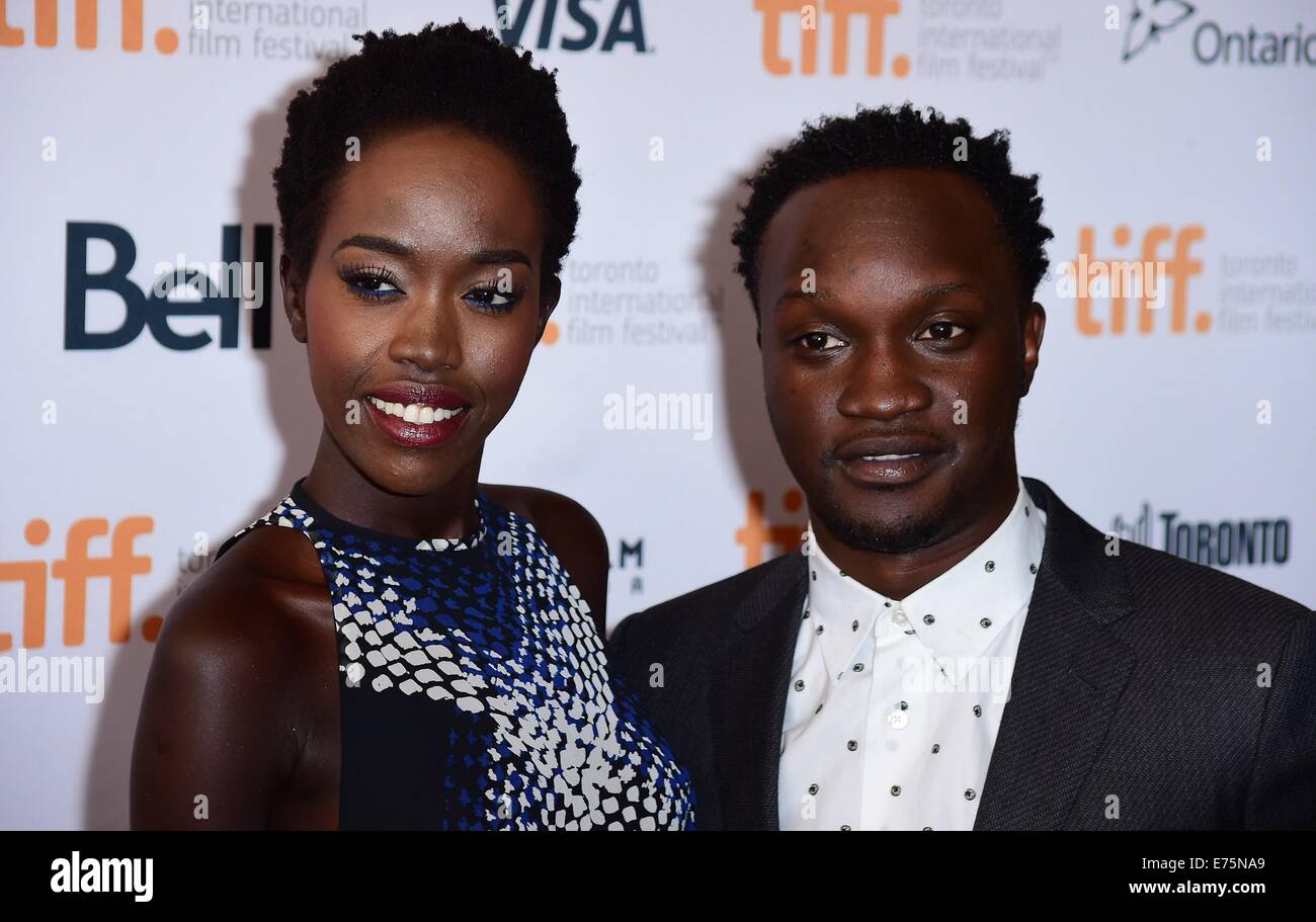 Toronto, ON., Canada. 7th Sep, 2014. Kuoth Wiel, Arnold Oceng at ...