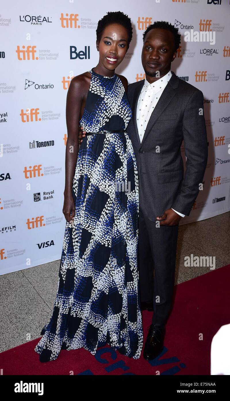 Toronto, ON., Canada. 7th Sep, 2014. Kuoth Wiel, Arnold Oceng at ...