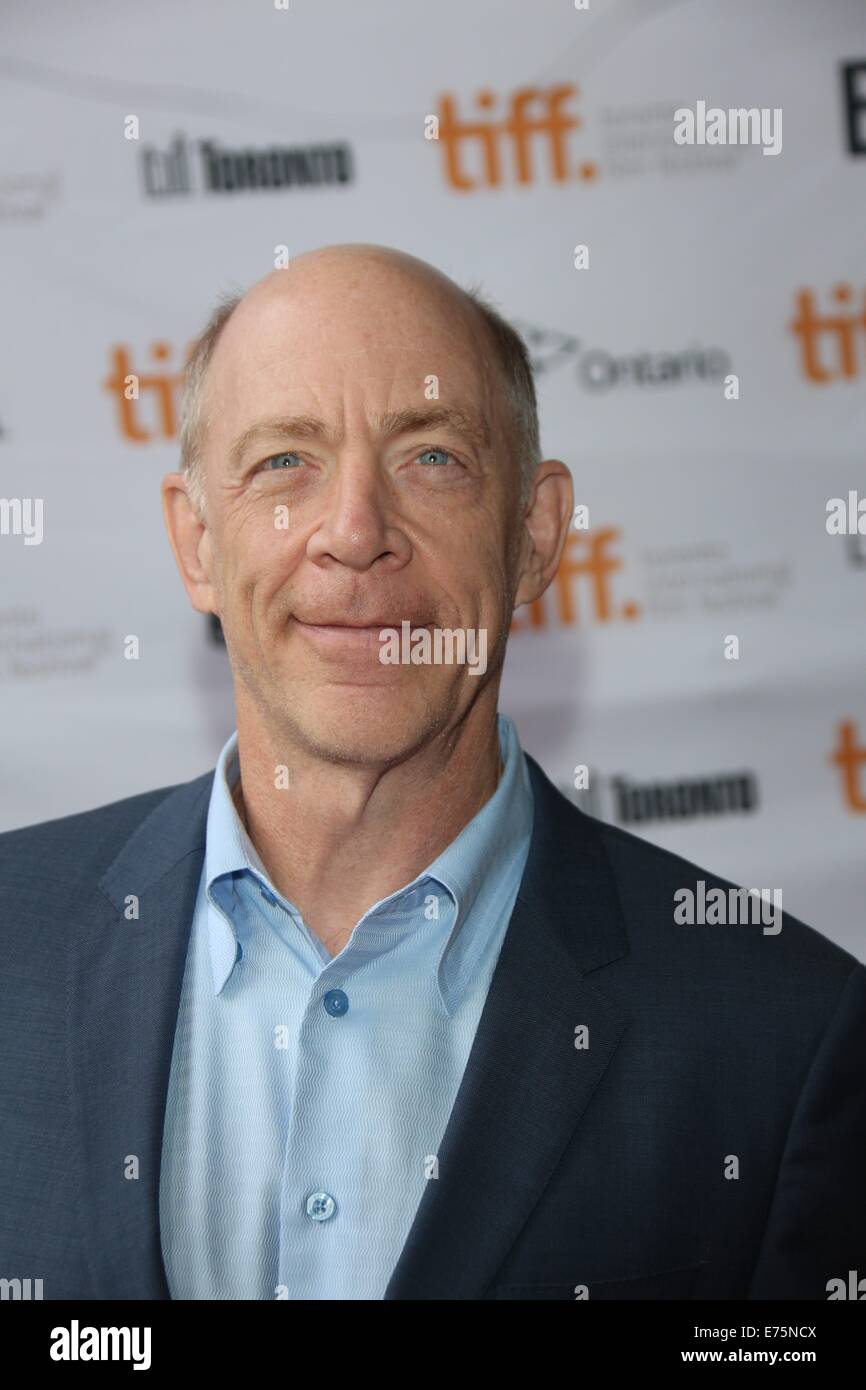 Toronto, Canada. 06th Sep, 2014. Actor J.K. Simmons poses at the ...