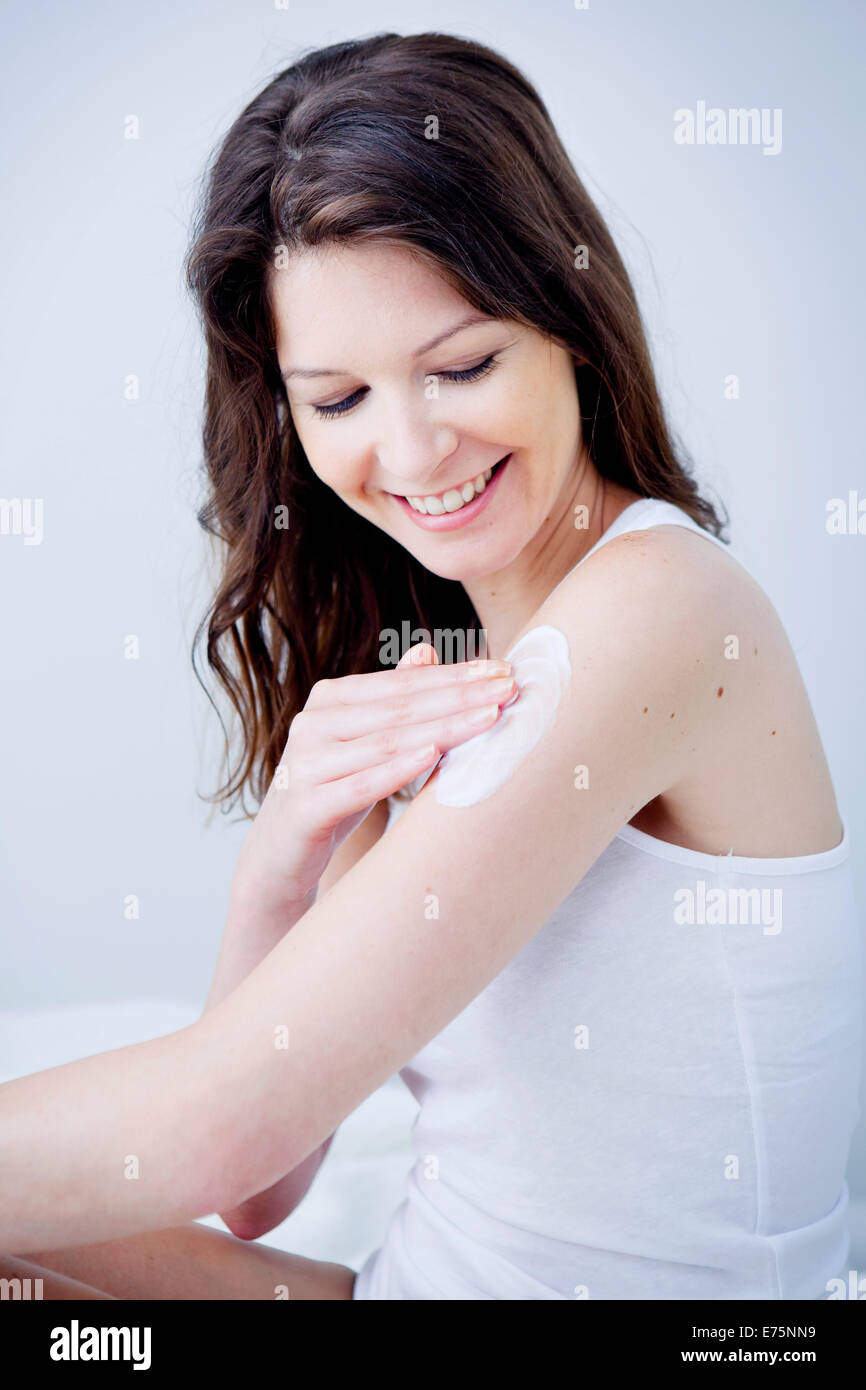 Body care, woman Stock Photo - Alamy