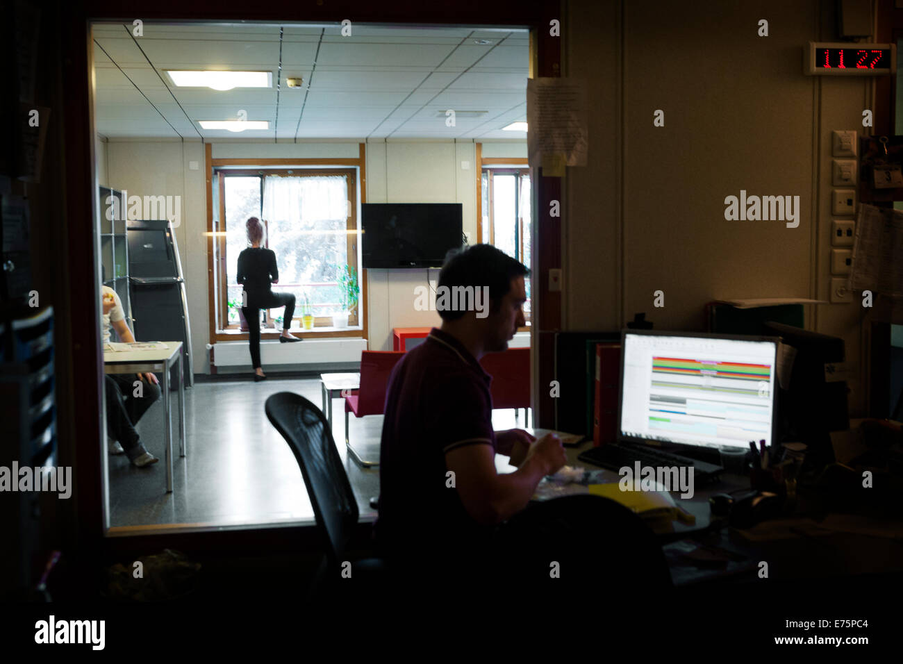 Hospital computers hi-res stock photography and images - Alamy