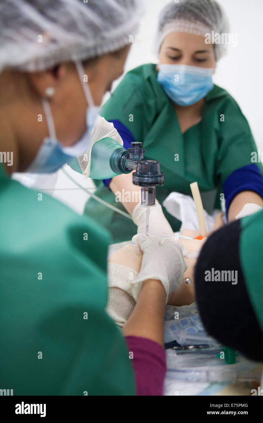 Medical simulation hi-res stock photography and images - Alamy