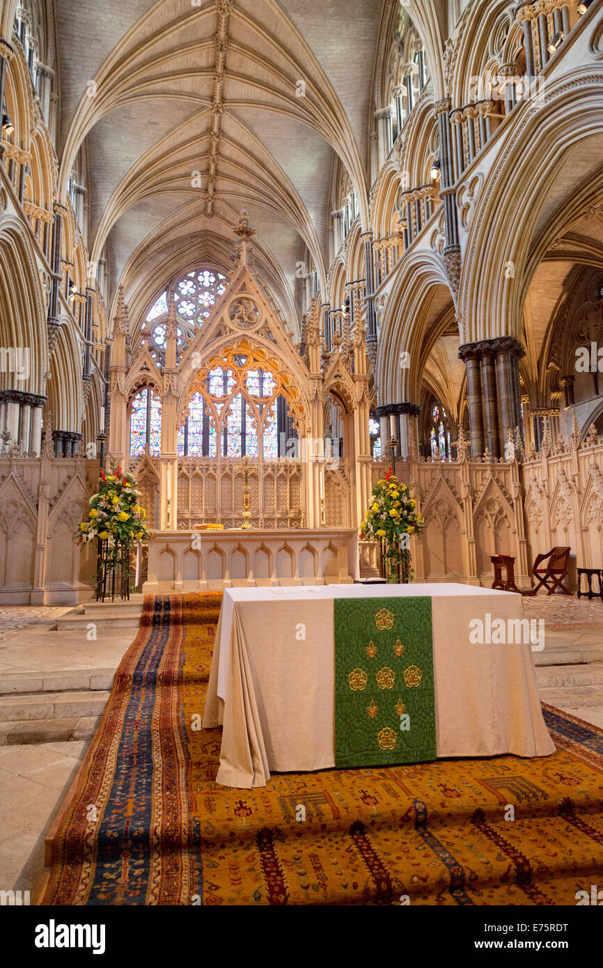 Lincoln Cathedral Interior High Resolution Stock Photography and Images ...