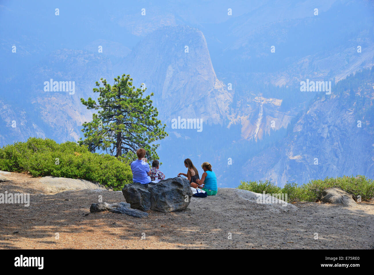 Washburn Point, Yosemite National Park, California Stock Photo - Alamy