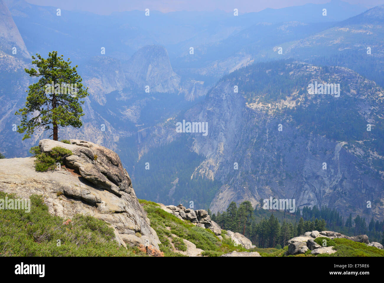 Washburn Point, Yosemite National Park, California Stock Photo - Alamy