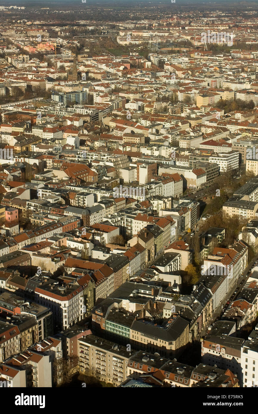 Aerial view, Berlin-Mitte, Berlin, Germany Stock Photo - Alamy