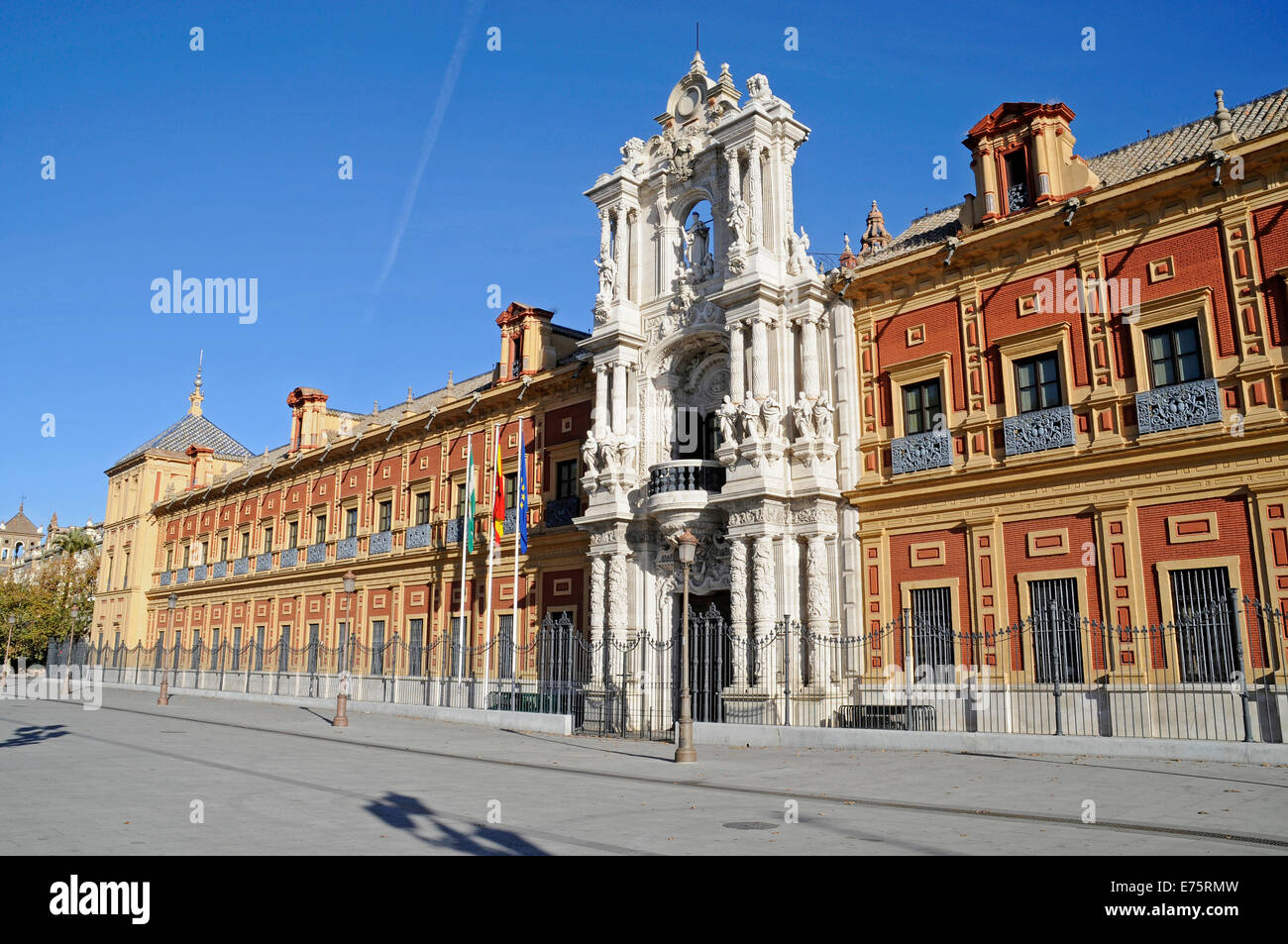 Palacio de San Telmo, government building, Seville, Andalusia, Spain ...