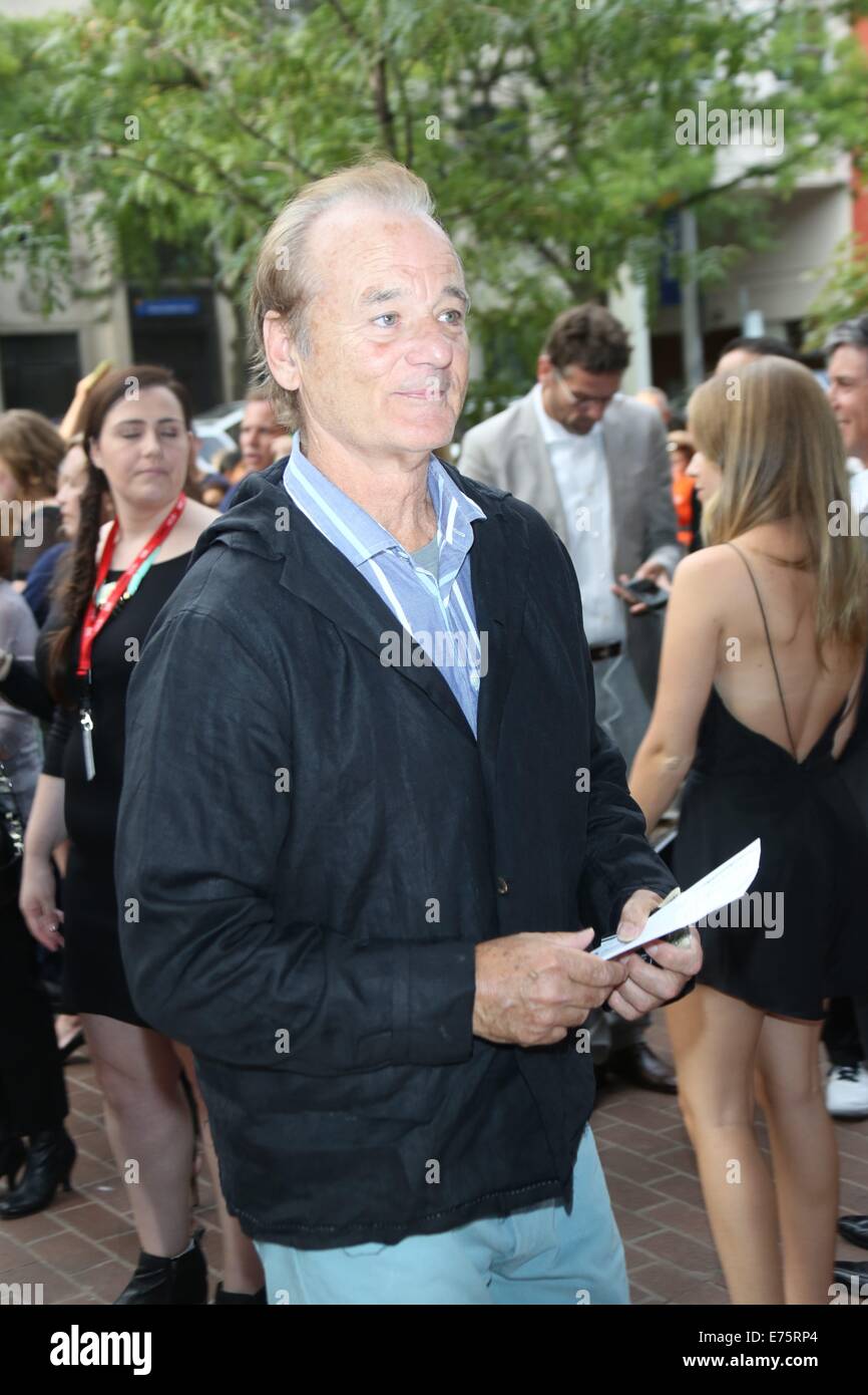 Toronto, Canada. 06th Sep, 2014. Actor Bill Murray poses at the ...