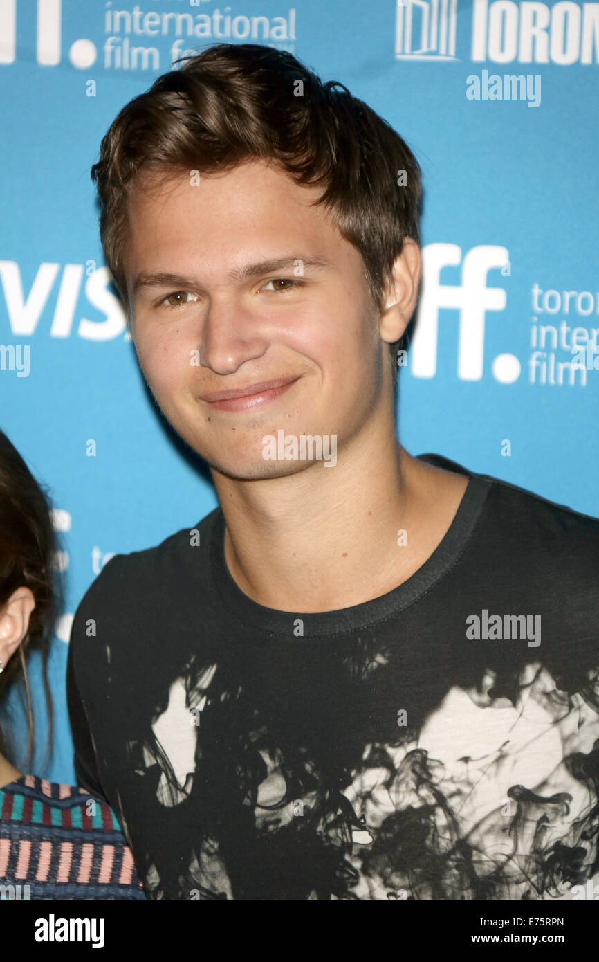 Toronto, Canada. 06th Sep, 2014. Actor Ansel Elgort poses before the ...