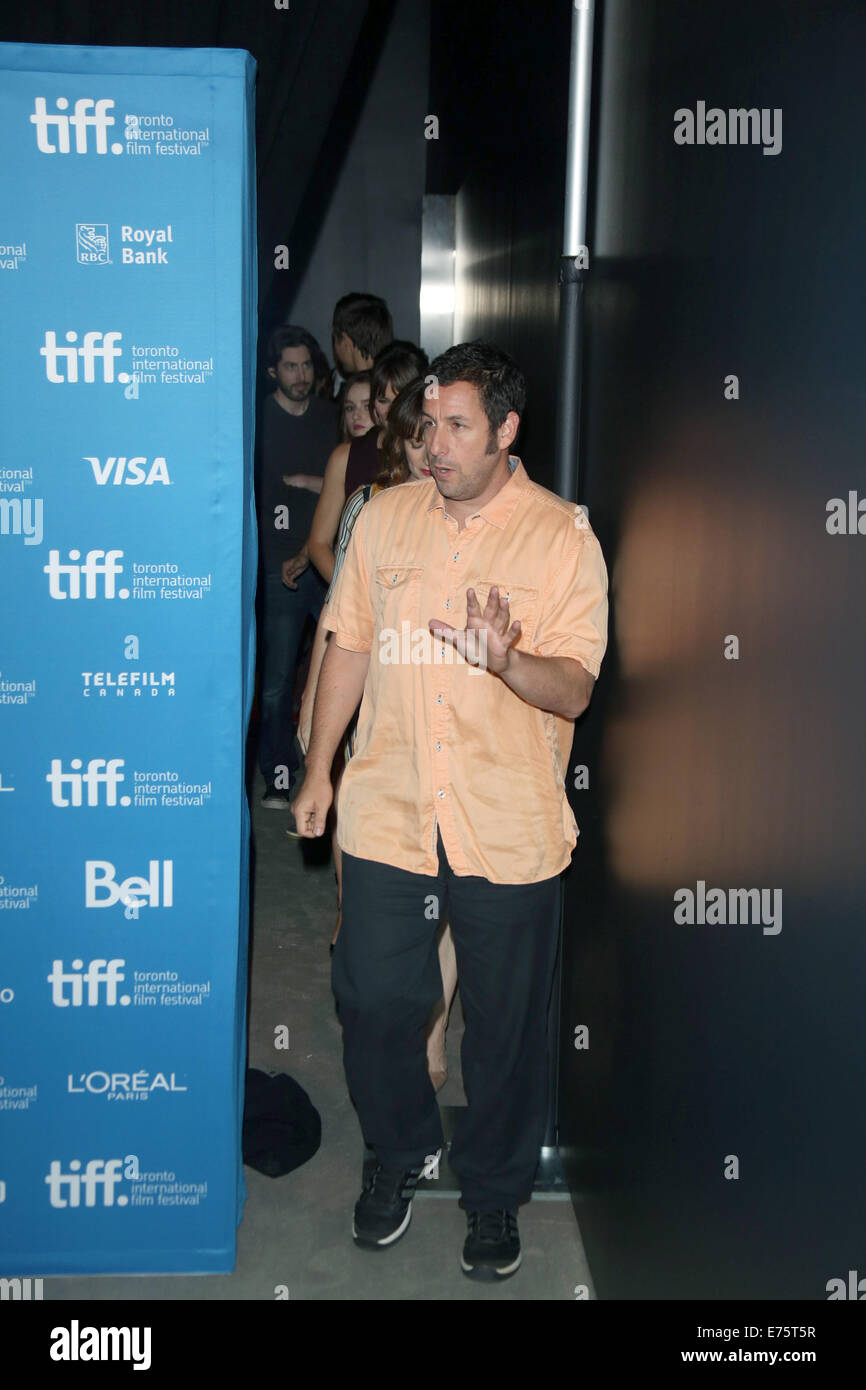 Toronto, Canada. 06th Sep, 2014. Actor Adam Sandler poses before the ...