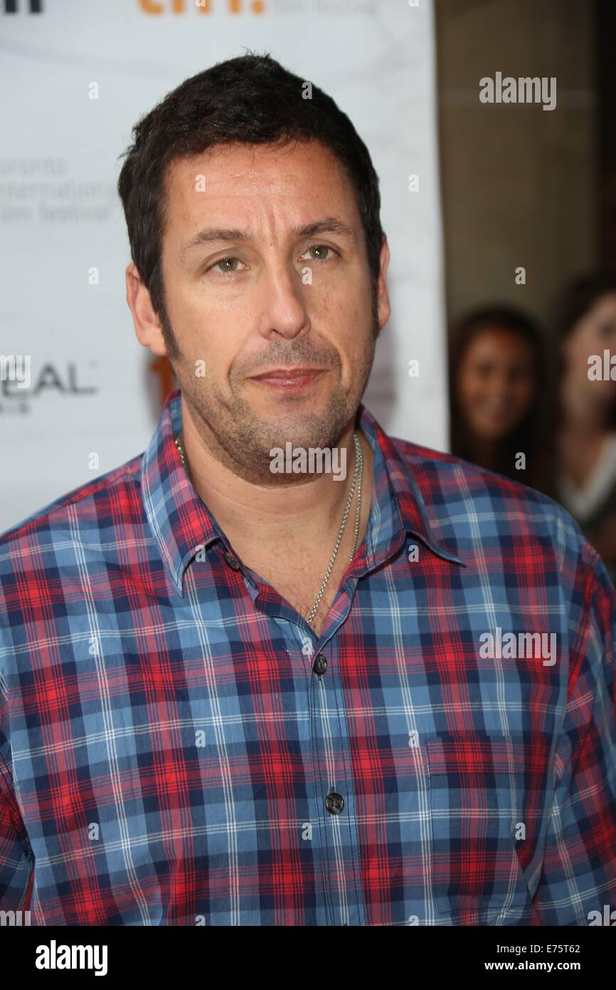 Toronto, Canada. 06th Sep, 2014. Actor Adam Sandler poses at the ...