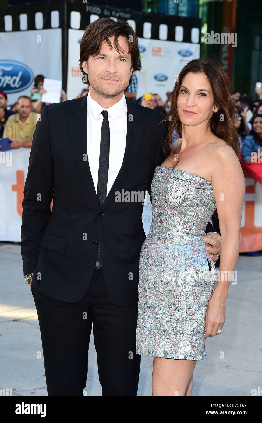 Toronto, ON. 7th Sep, 2014. Jason Bateman, Amanda Anka at arrivals for ...