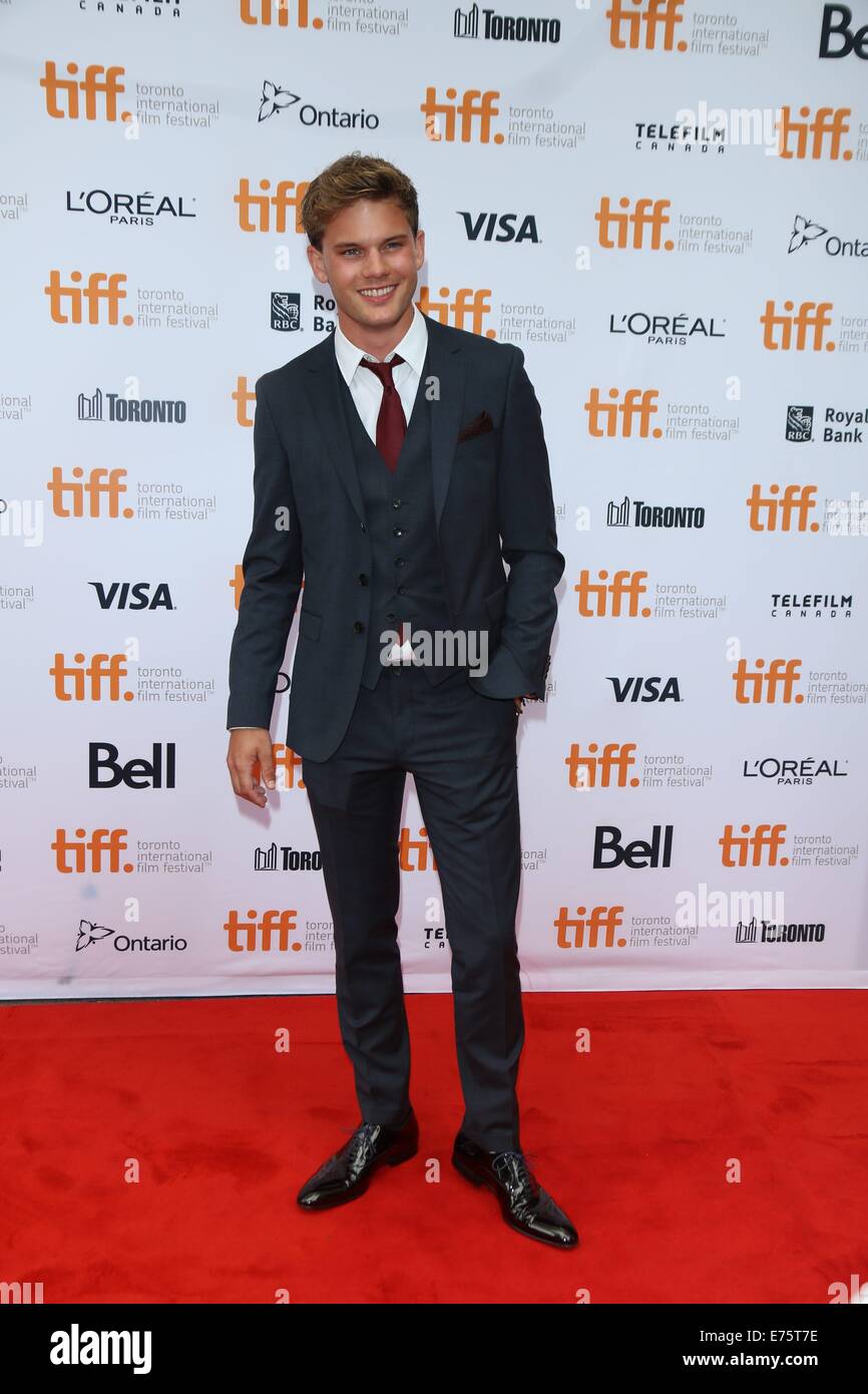 Toronto, Canada. 06th Sep, 2014. Actor Jeremy Irvine arrives at the ...