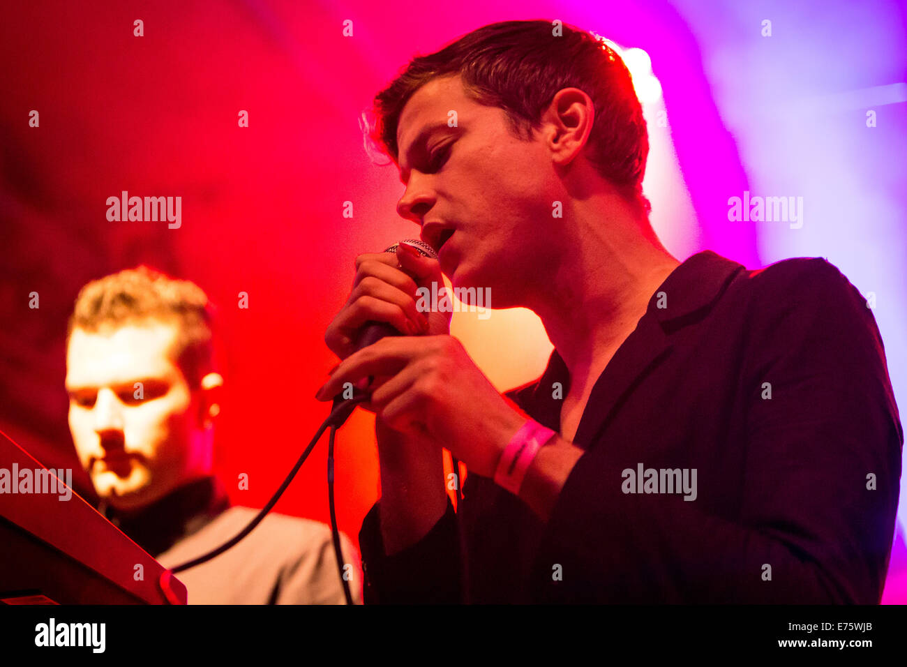 Segrate Milan Italy. 07th September 2014. Mike Hadreas known on stage ...