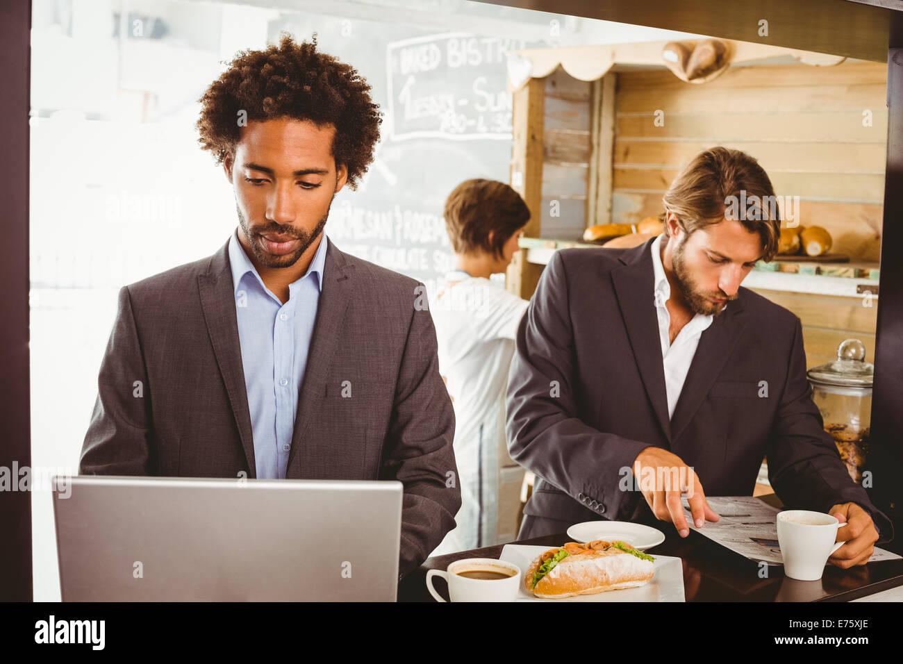 His lunch hour hi-res stock photography and images - Alamy