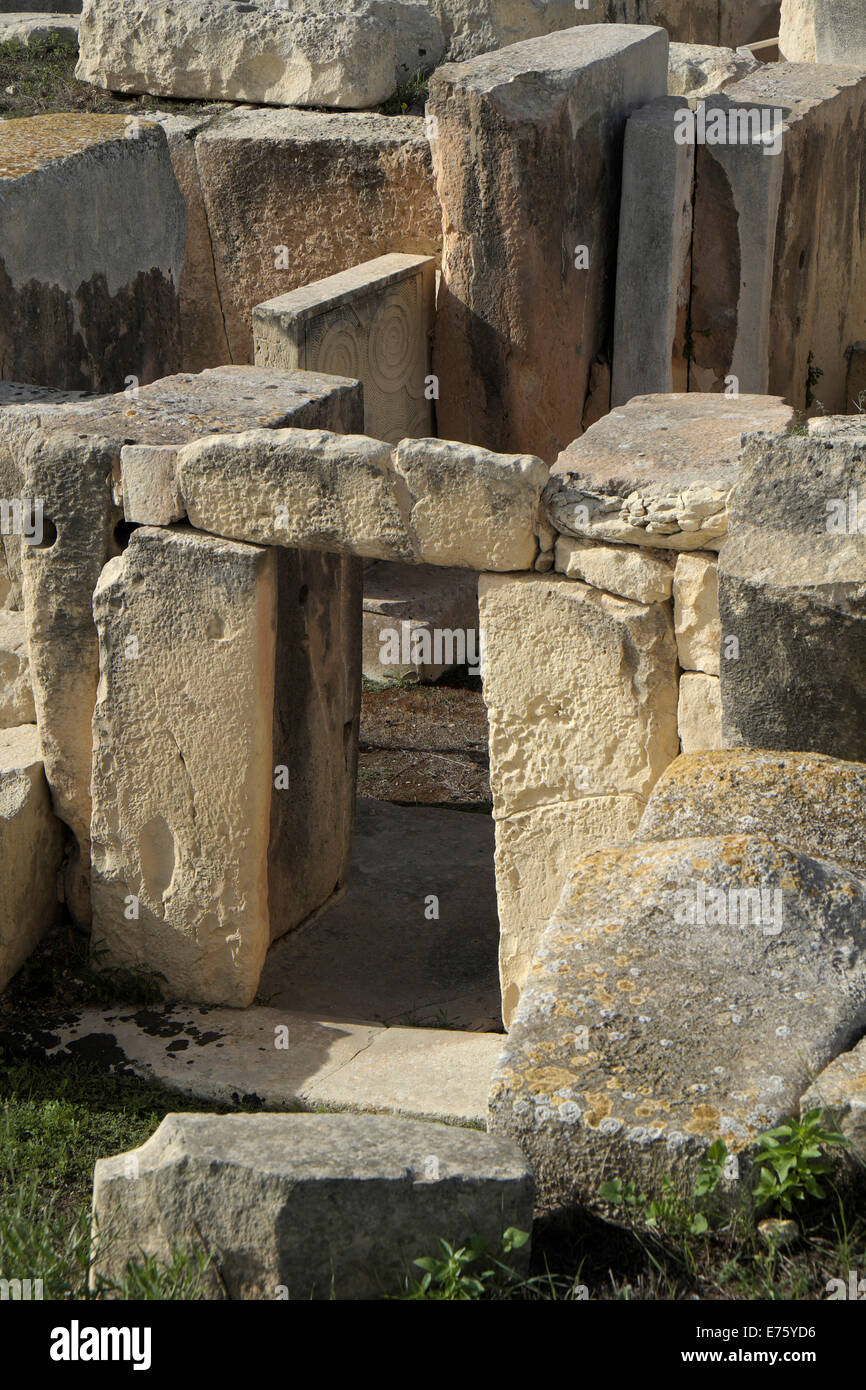 Prehistoric temple complex of Hal Tarxien, Tarxien, Malta Stock Photo ... Prehistoric temple complex of Hal Tarxien, Tarxien, Malta Stock Photo ...