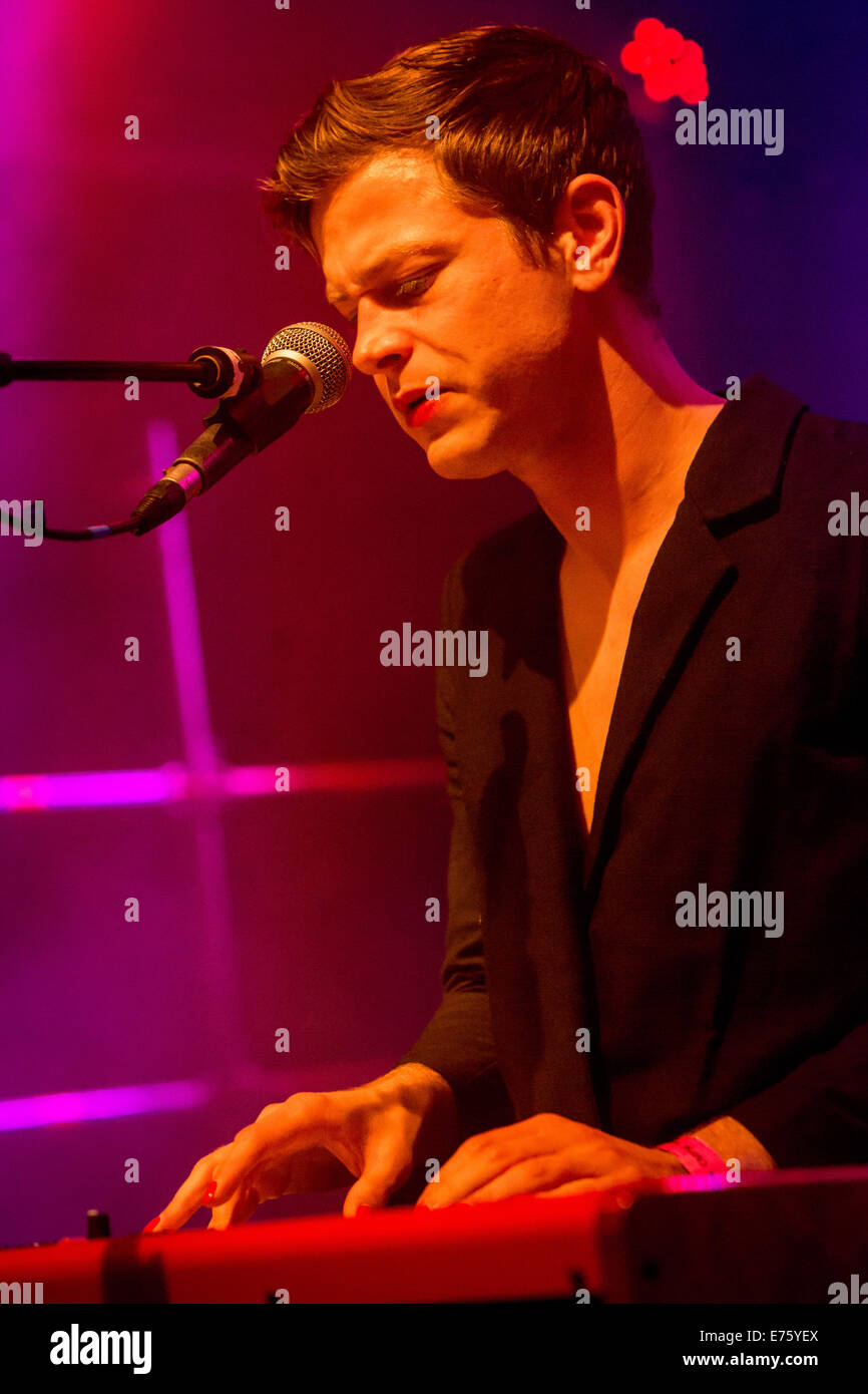 Segrate Milan Italy. 07th September 2014. Mike Hadreas known on stage ...