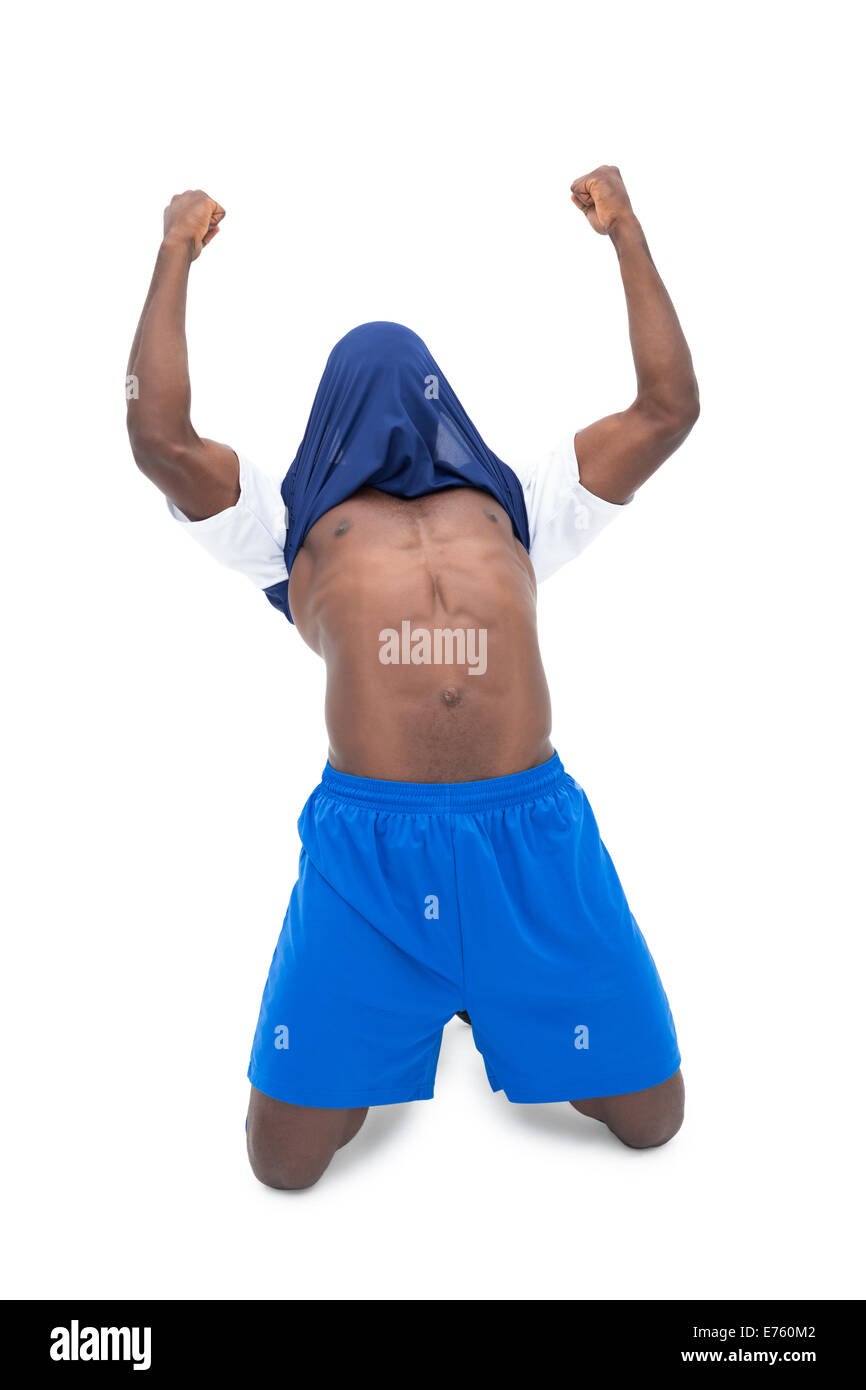 Football player full body hi-res stock photography and images - Alamy