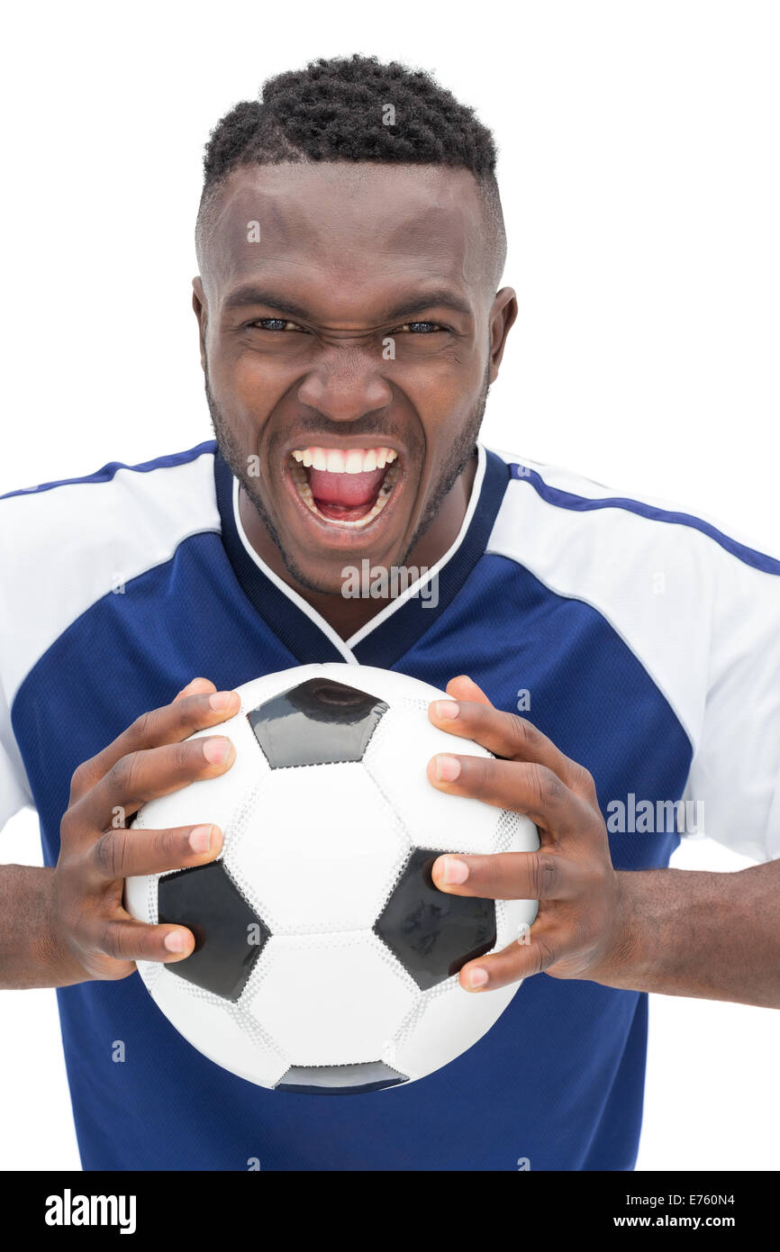 Football fan shouting hi-res stock photography and images - Alamy