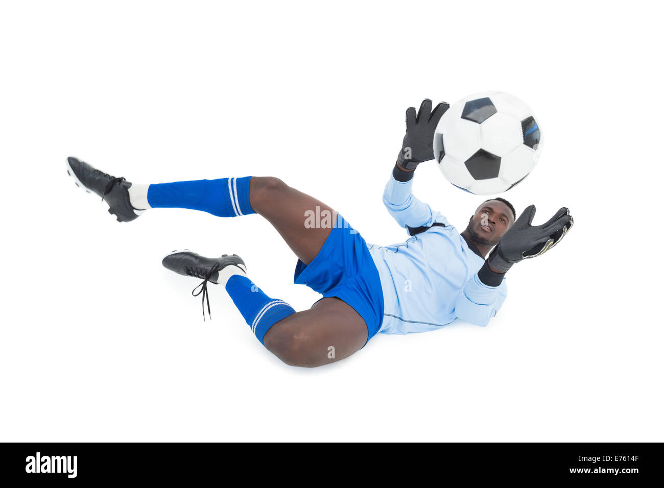 Goal Keeper Cut Out Stock Images & Pictures - Alamy