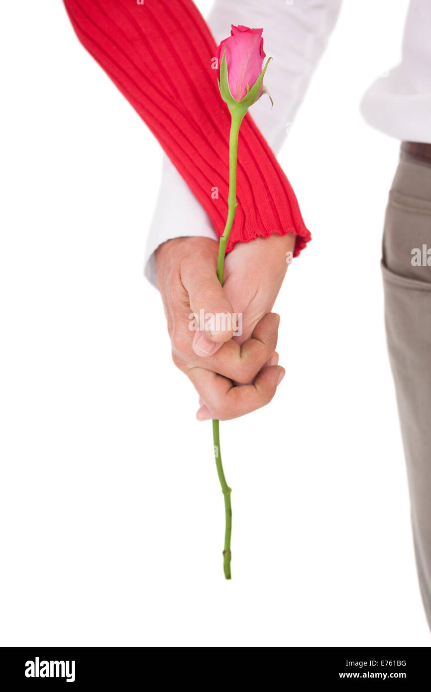 Hands holding rose hi-res stock photography and images - Alamy
