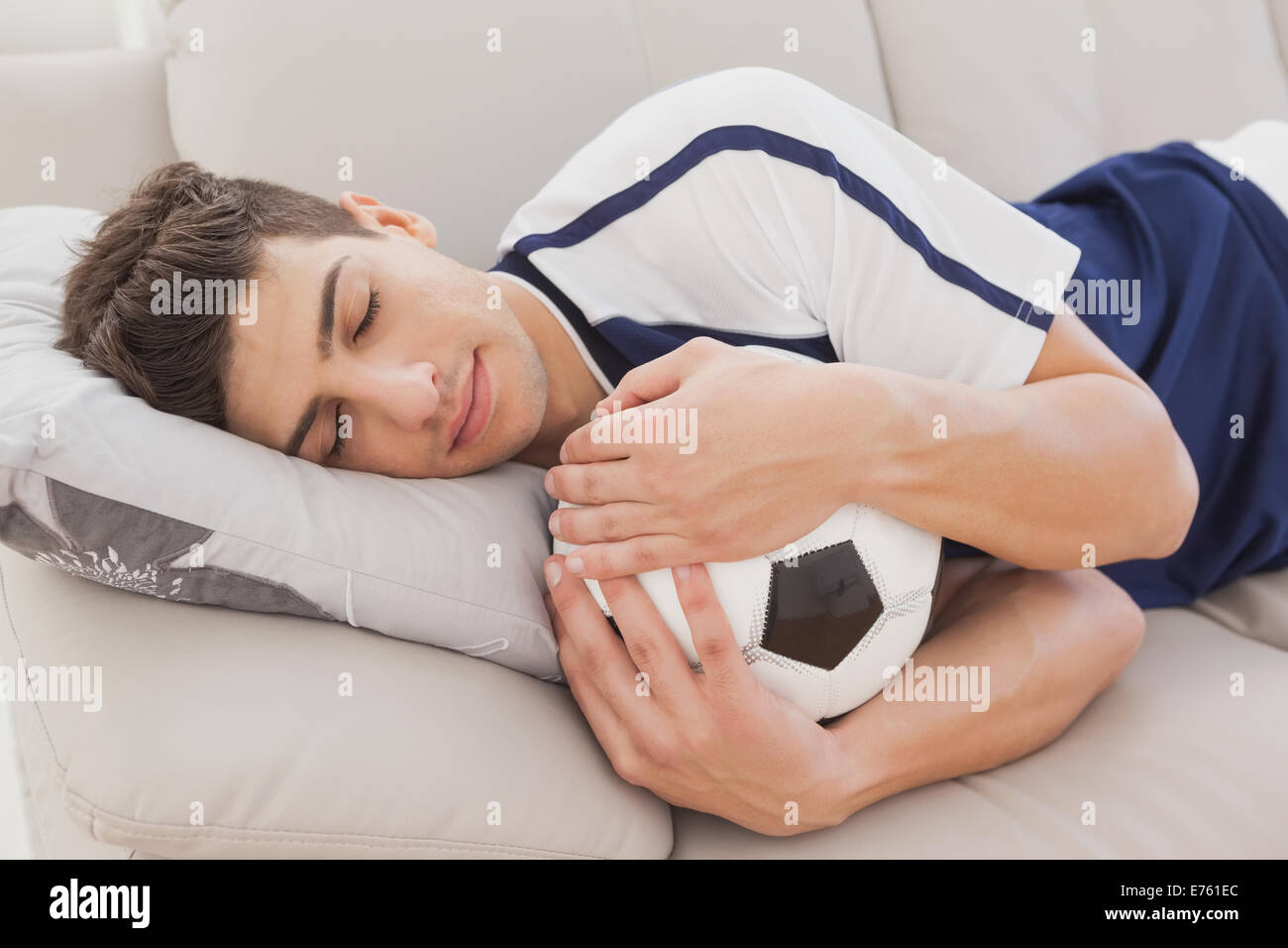 Sleeping supporter hi-res stock photography and images - Alamy