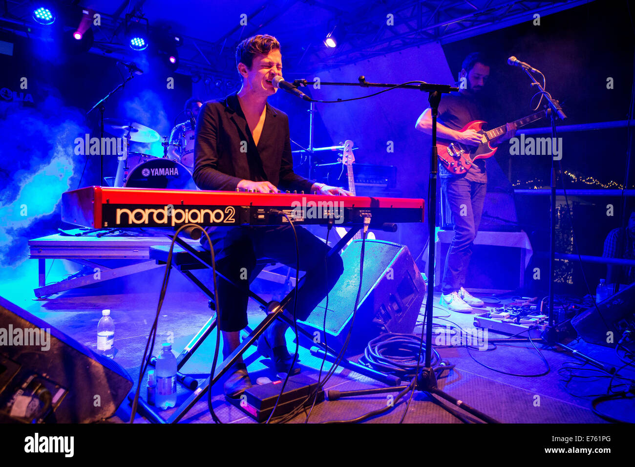 Segrate Milan Italy. 07th September 2014. Mike Hadreas known on stage ...