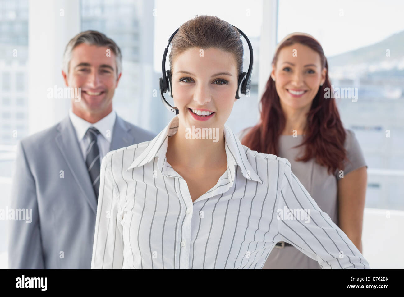 Work headset hi-res stock photography and images - Alamy