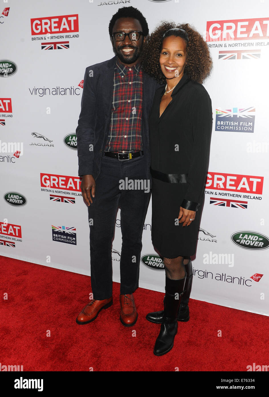 Tony okungbowa and lenore thomas hi-res stock photography and images ...