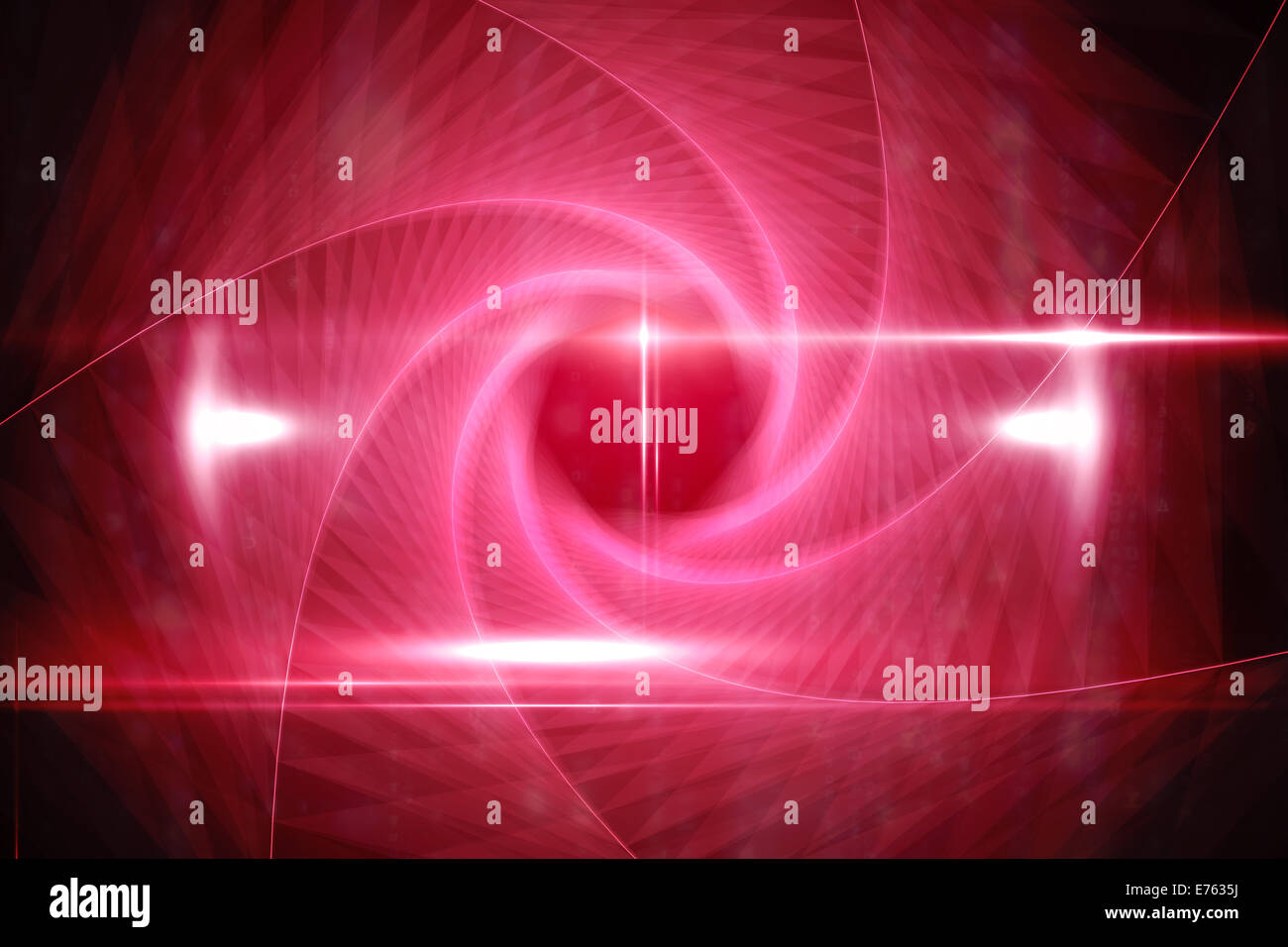 Red vortex design on black Stock Photo - Alamy