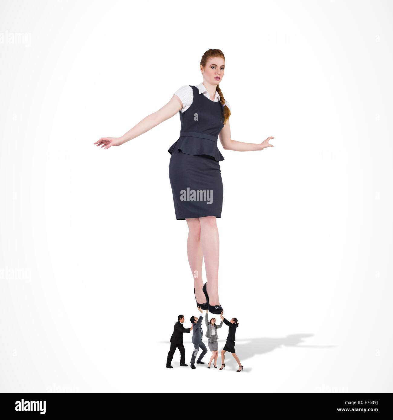 Supporting staff hi-res stock photography and images - Alamy